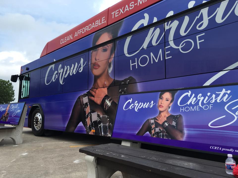 Corpus Christi RTA unveils Selena-themed buses [PHOTOS] – Tejano Nation