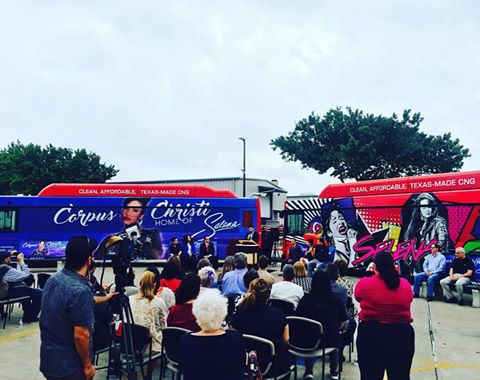 Corpus Christi RTA unveils Selena-themed buses [PHOTOS] – Tejano Nation