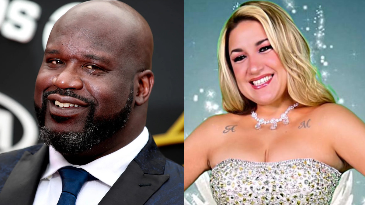 Shaquille O’Neal Supports Tejano Singer Angel Miranda On Premiere of ...