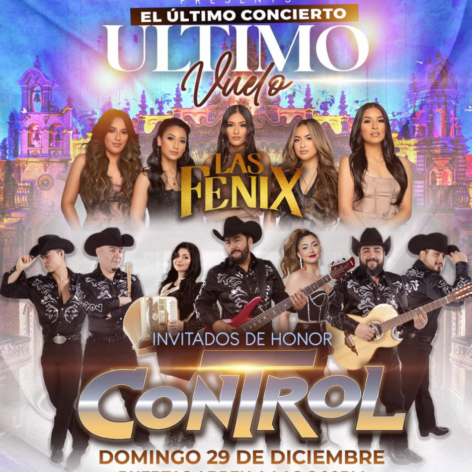 Las Fenix Add Grupo Control and Dwayne Verheyden to Final Concert ...