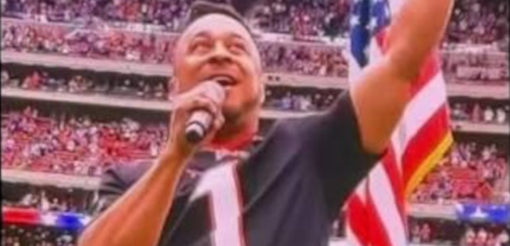 Jesse Turner of Siggno Performs National Anthem at Houston Texans Game ...